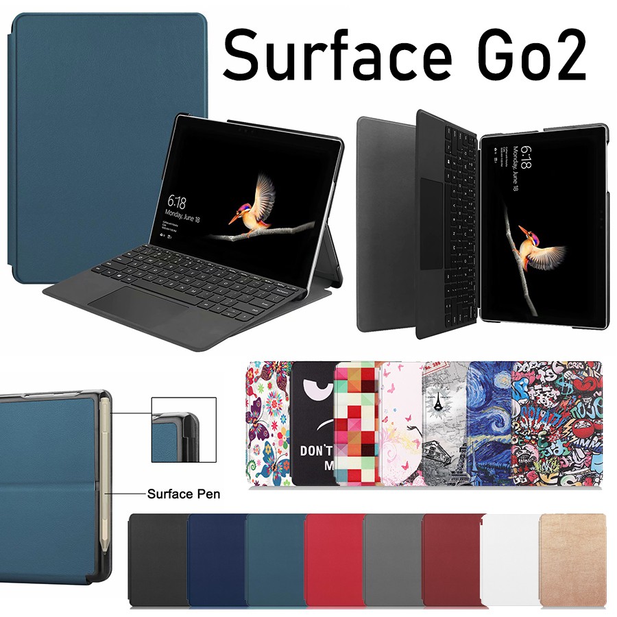 For Surface go 2 case stand flip cover design 2020 new casing | Shopee ...