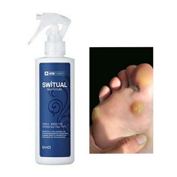 BANDI Switual Foot Tonic Booster(250 ml)(CALLUS SOFTENER) | Shopee Malaysia