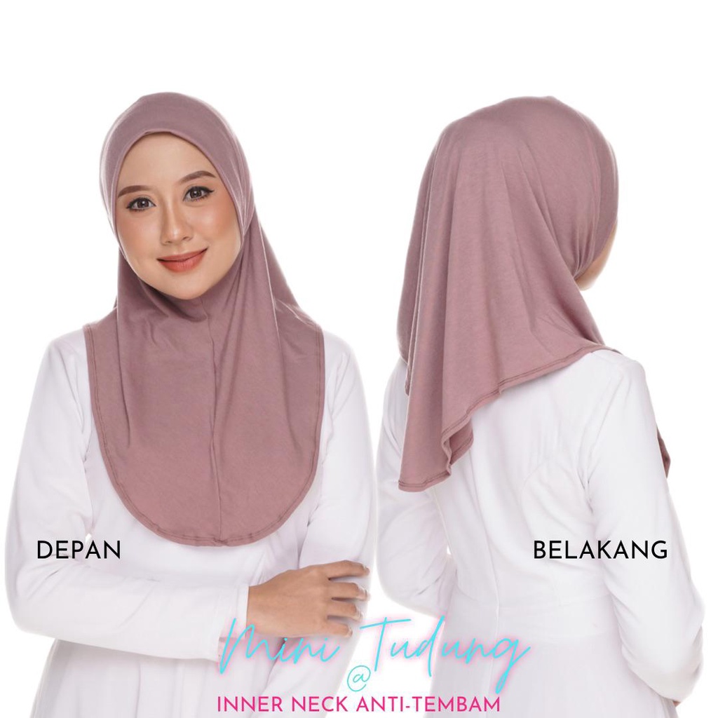 Inner Neck Anti Tembam Mini Tudung Tudung Sukan Sport Hijab | Shopee Malaysia