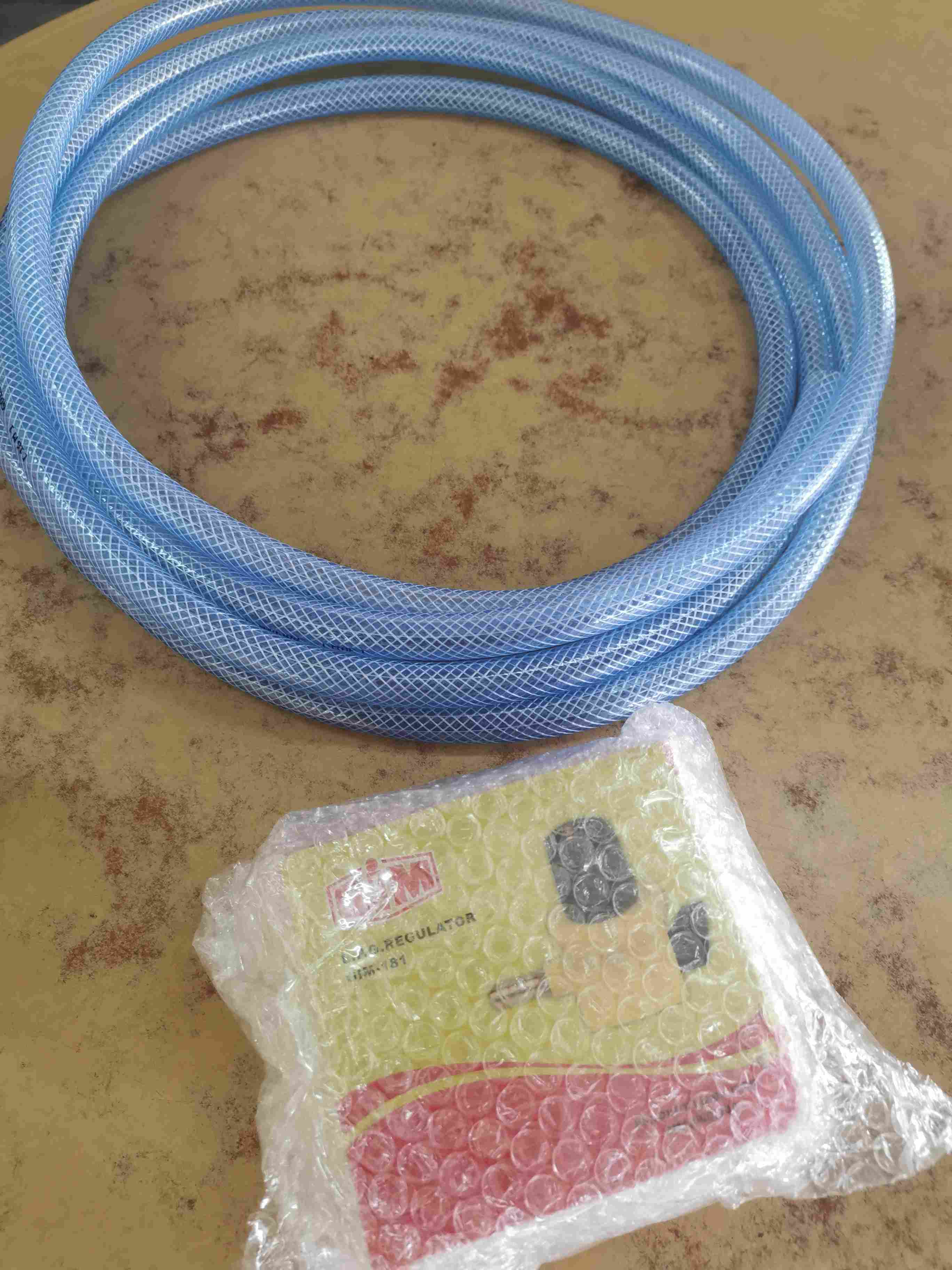 {LOOSE CUT} Golden Fuji 9.5mm X15.5mm X 50m PVC Reinforced Flexible Gas ...