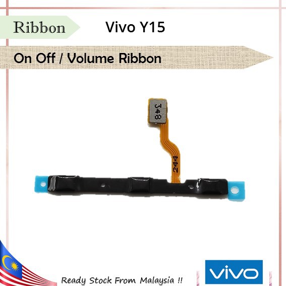 Vivo Y15 Power On Off key/ Volume Up Down Button Flex Cable Ribbon ...