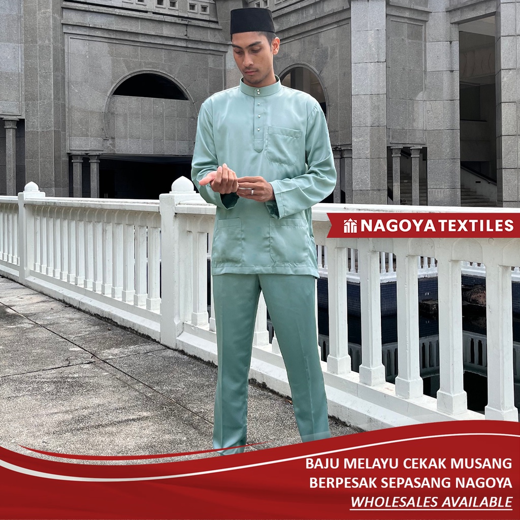 BAJU MELAYU TRADISIONAL CEKAK MUSANG SEPASANG BERPESAK (TCMP) | Shopee ...