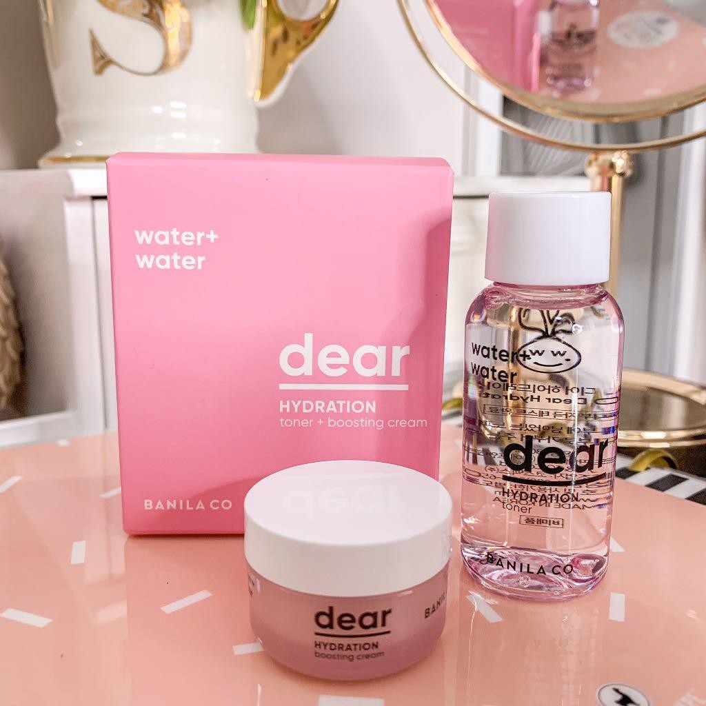 Banila co.Dear Hydration Toner and Boosting Cream | Shopee Malaysia