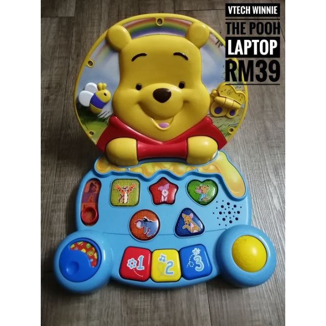 VTech Winnie The Pooh Play & Learn Laptop | Shopee Malaysia