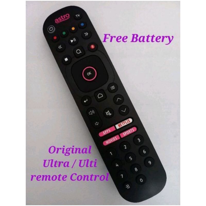 Astro remote Control for Ultra/Ulti box (100% Original) | Shopee Malaysia
