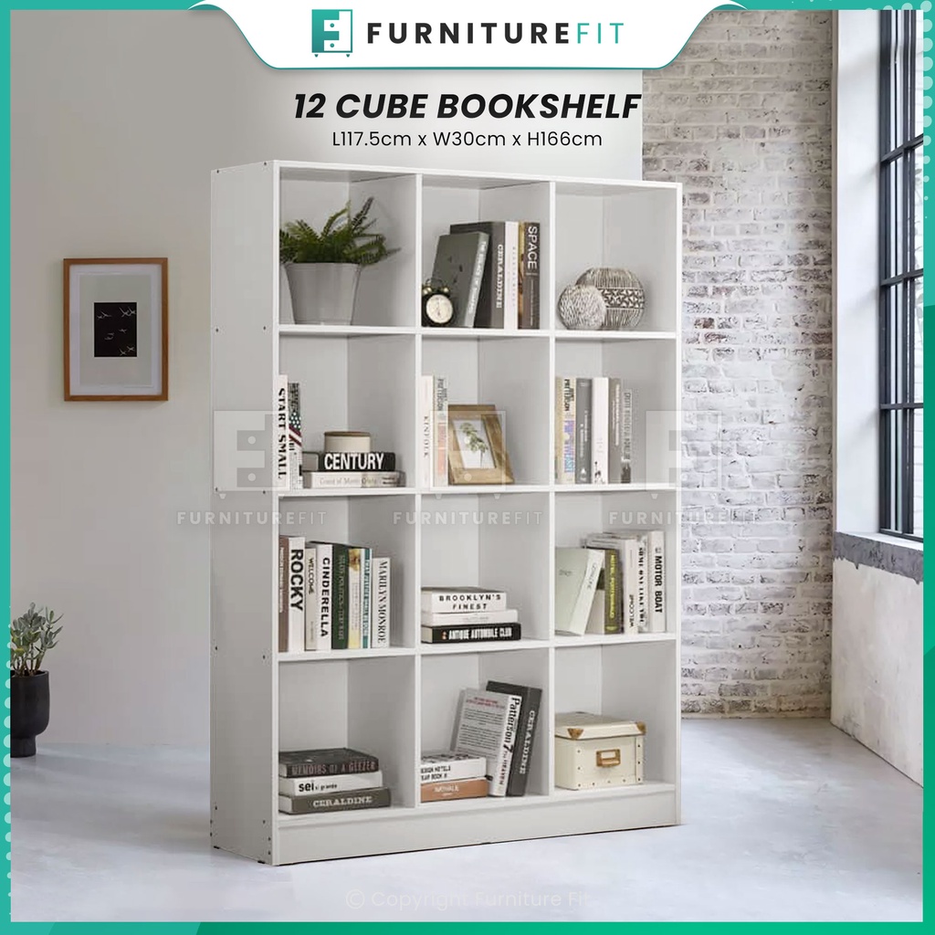 FurnitureFit 12 Compartment File Cabinet / Filling Cabinet / Bookshelf ...