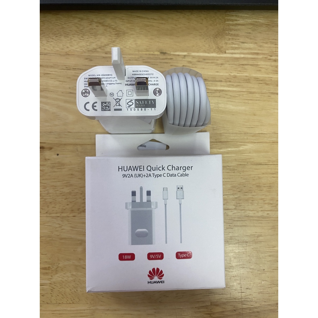 [Ready Stock] Huawei Quick Charger Type C - 100% Original | Shopee Malaysia