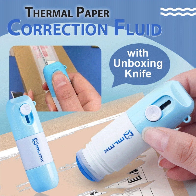 10ml Correction Fluid Identity Protection Stamp Data Information ...