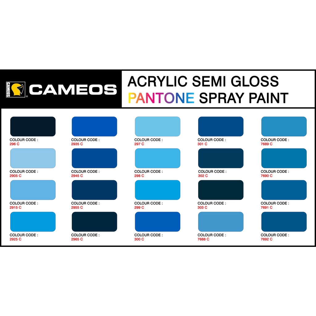 PANTONE Color P37 - Aerosol Spray Paint - CAMEOS 400ML/Bottle | Shopee ...
