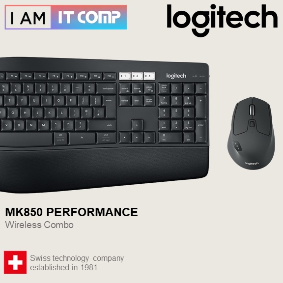 Logitech MK850 Multi Device Wireless Keyboard & Mouse Combo | Shopee ...