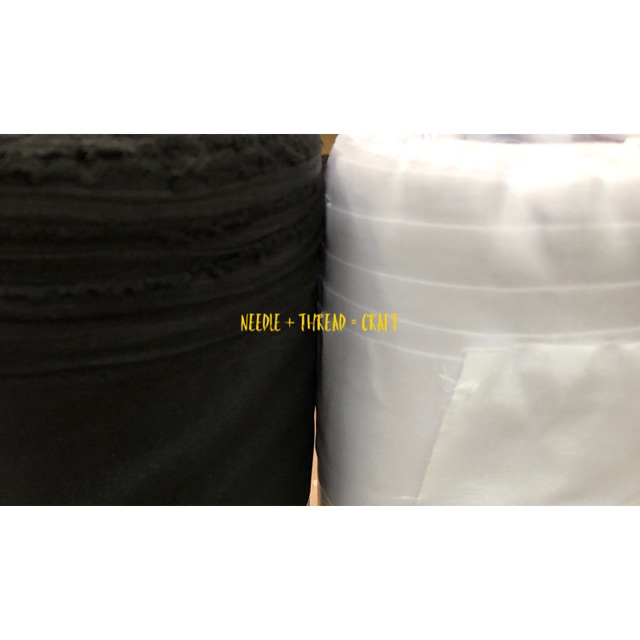 1 Meter Pongee Lining 45 inch Width/ 1 Meter Kain Lining Pongee Bidang ...