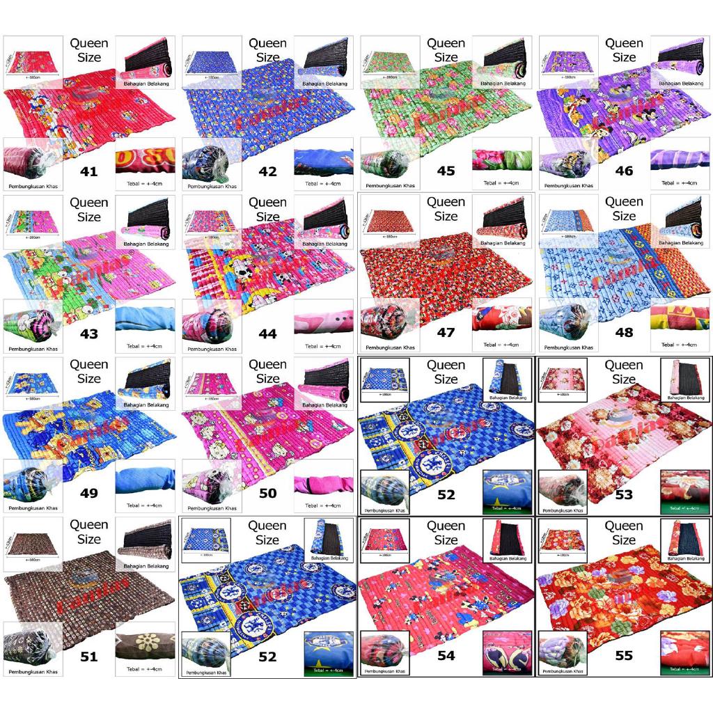 Tilam / Toto Kekabu Queen Size Pelbagai design - Siri 4 | Shopee Malaysia