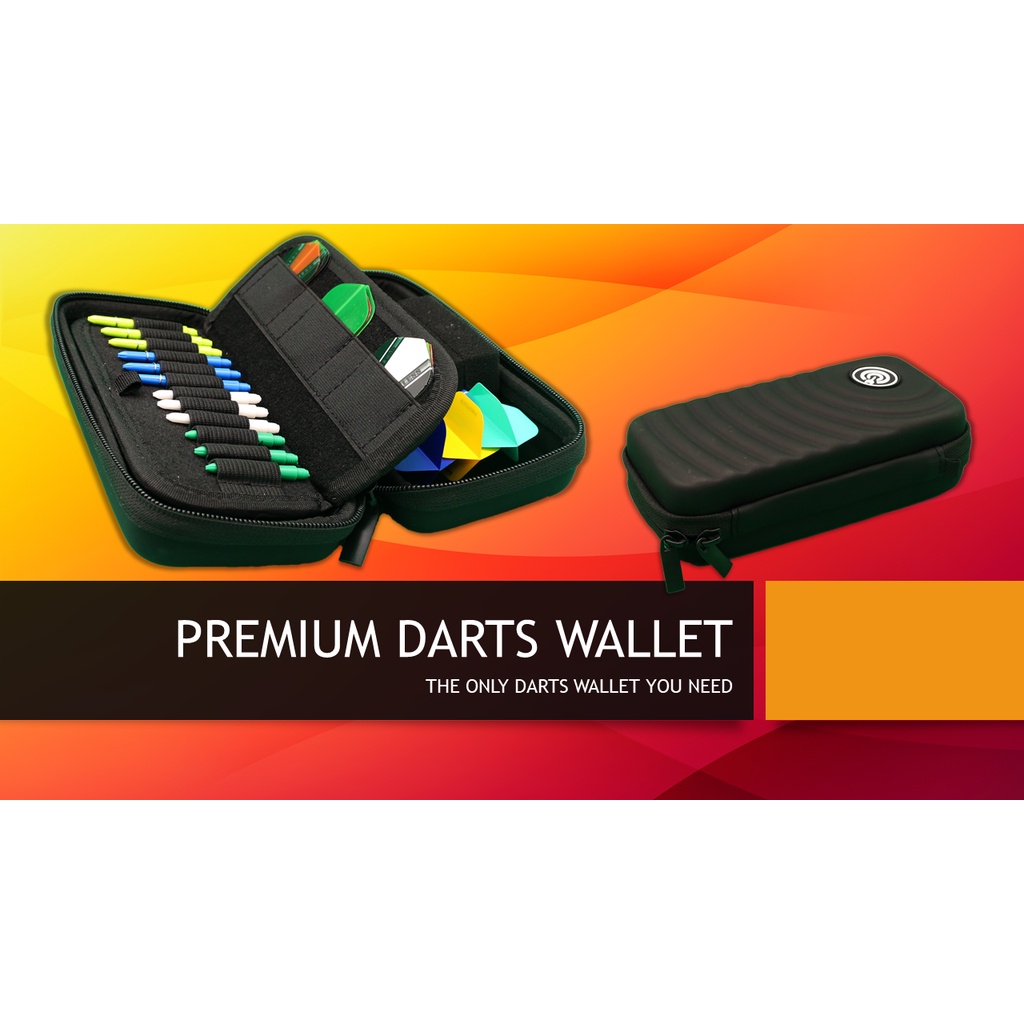 Premium Darts Wallet Dart Box Hard Case Dart Bag Dart Case Casing ...