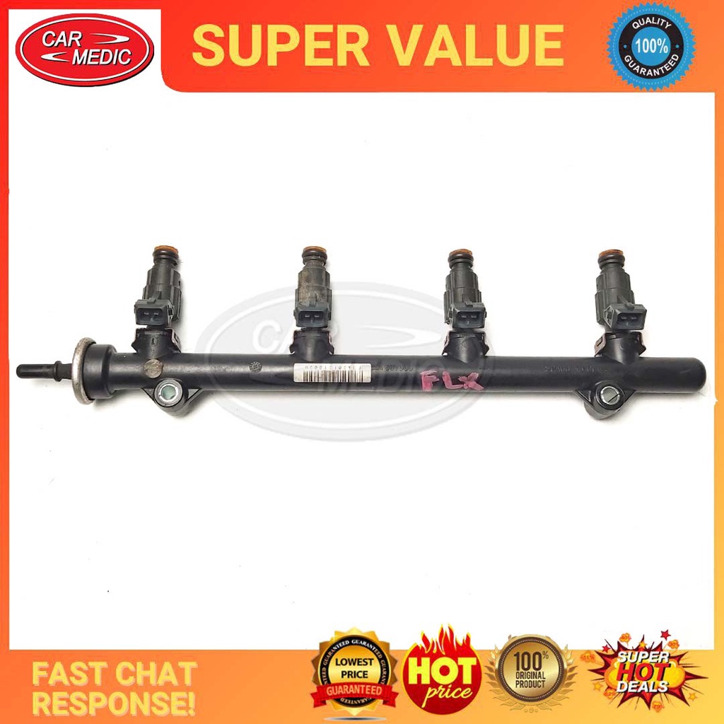 Original Proton Saga FLX Campro 1.3 Fuel Rail / Injector (SET) (Used ...