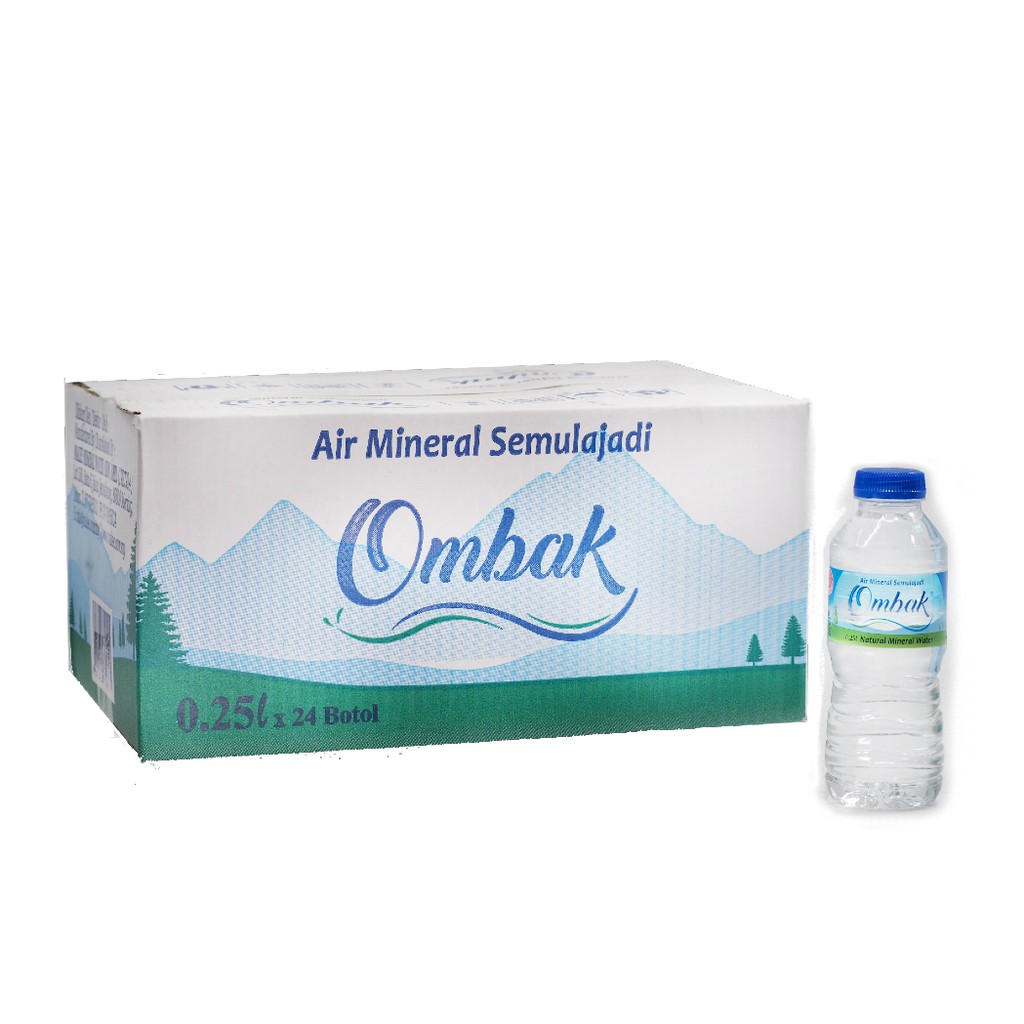 Ombak natural mineral water and drinking water 250ml x 24 | BeeCost