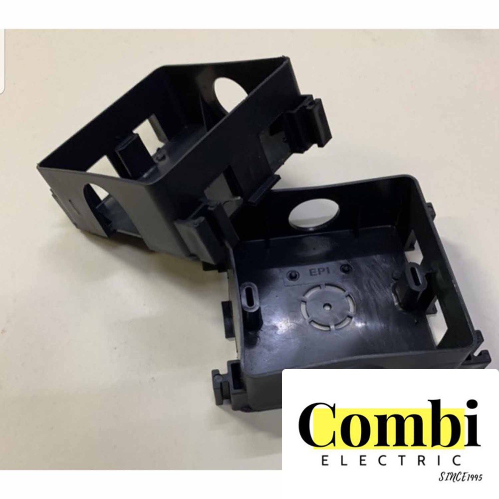 3x3 Conceal Box -Joint / 3x3 PVC Black Box / Single Conceal Base ...