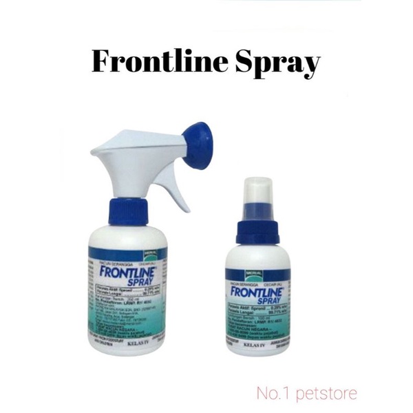FRONTLINE Spray Cat & Dog 100ml/250ml / Flea & Tick Spray / Anti-Tick ...