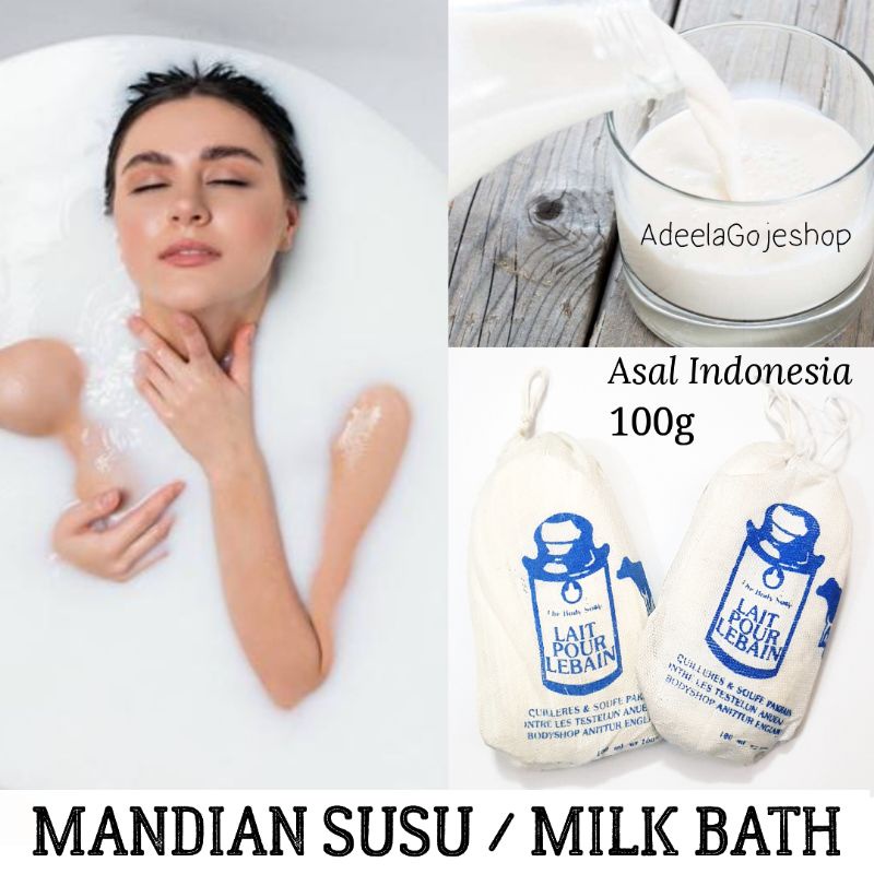 Mandian Susu/ Milk Bath 100g/ Whitening/ Skin Treatment/ Skin ...
