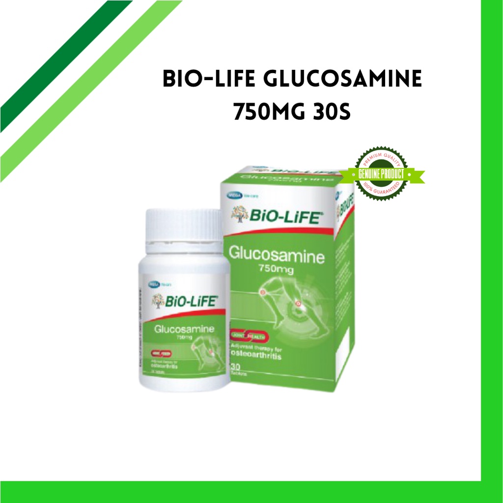 BIO-LIFE GLUCOSAMINE 750MG 30S | Shopee Malaysia