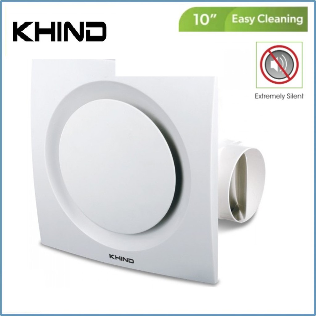 Khind VF102 10" Powerful Motor Low Noise Ventilation Fan Ceiling Type ...