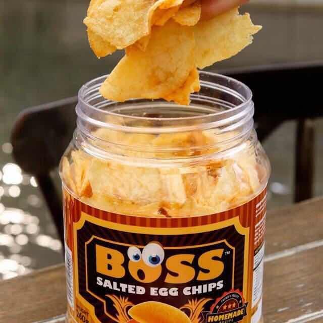 Boss salted egg chips 咸蛋薯片 | Shopee Malaysia