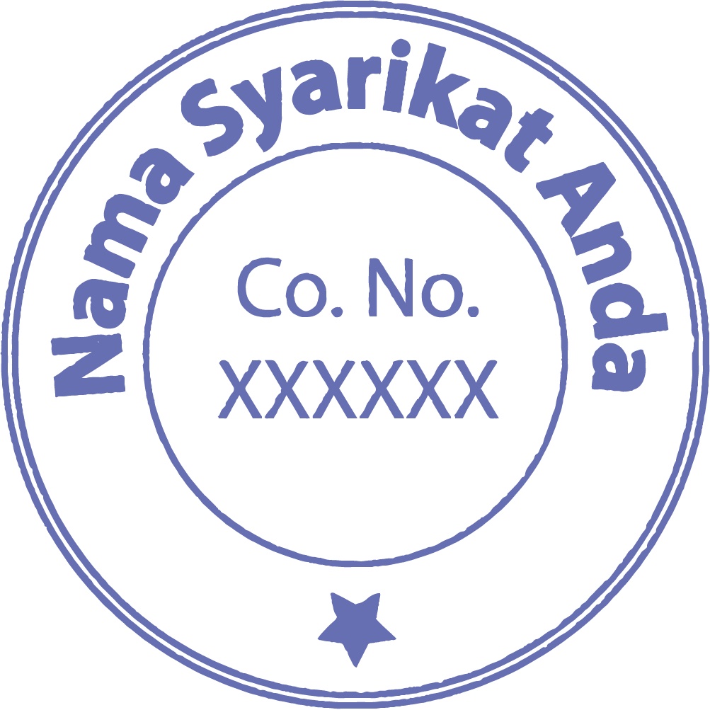 DIGITAL COMPANY STAMP / DIGITAL COMPANY CHOP / STAMP SYARIKAT DIGITAL ...