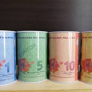 Money Bank -Tabung Simpanan design wang Ringgit Malaysia | Shopee Malaysia
