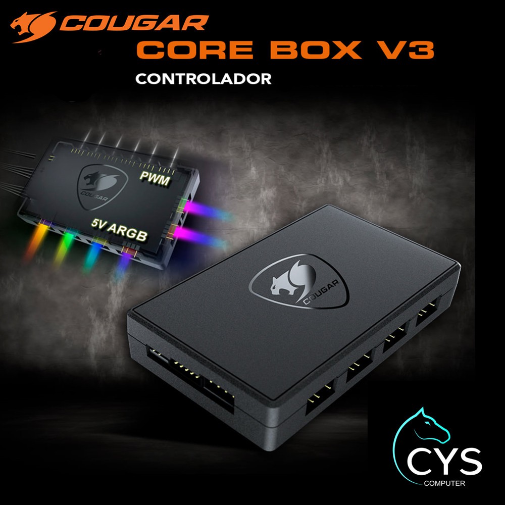 COUGAR CORE BOX V3 ARGB PWM FAN CONTROLLER | Shopee Malaysia