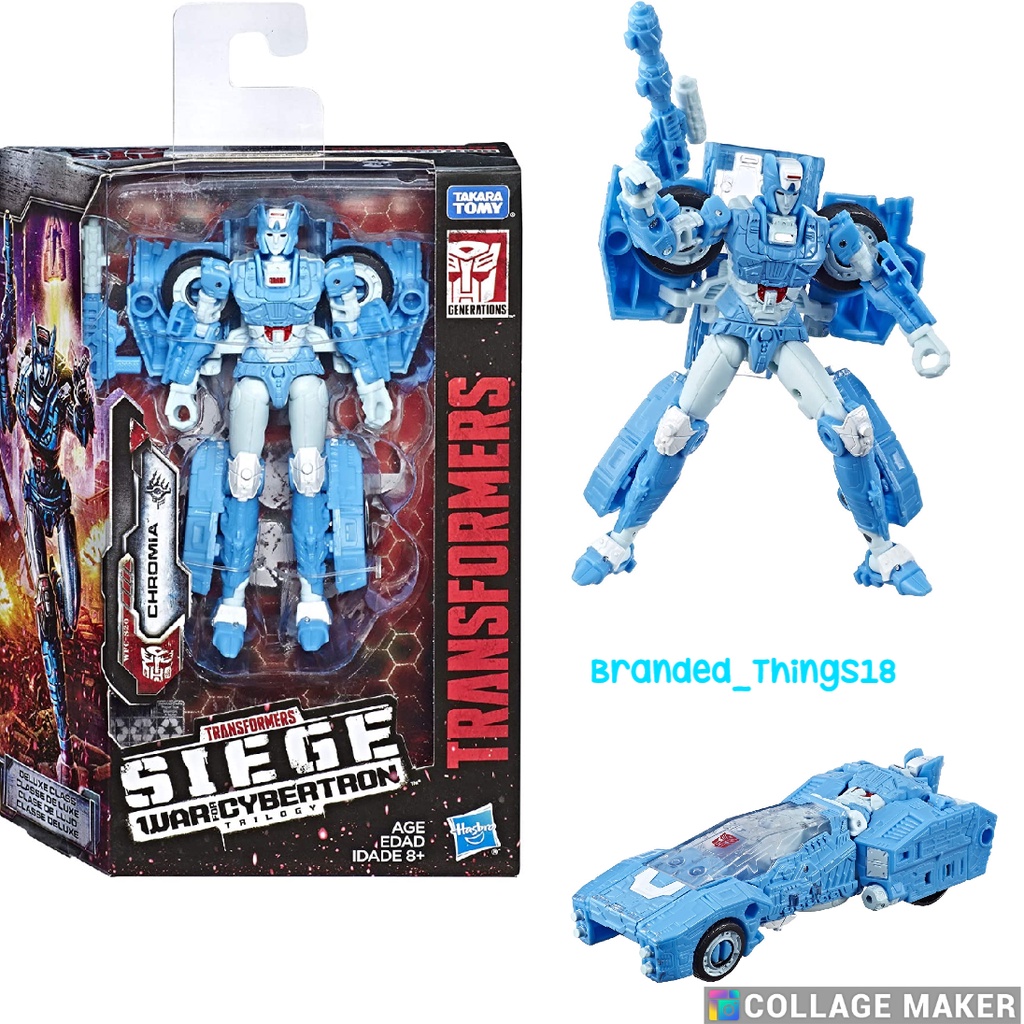 Transformers Chromia Robot Autobot Blue Original Hasbro Takara Tomy ...
