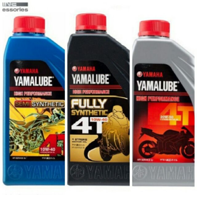 YAMALUBE 20W50 4T 1L/ SEMI 10W40 1L / FULLY 10W40 1L | Shopee Malaysia