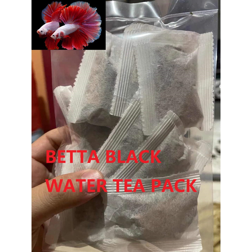 Betta | Black Water | Daun Ketapang Kering Tea pack Set | Betta Fish ...