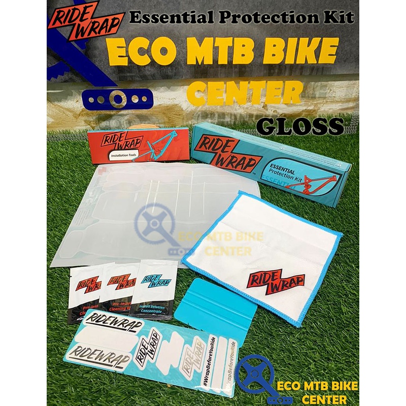 RIDE WRAP Essential Protection kit ( Bicycle Protection Wrap ) | Shopee ...