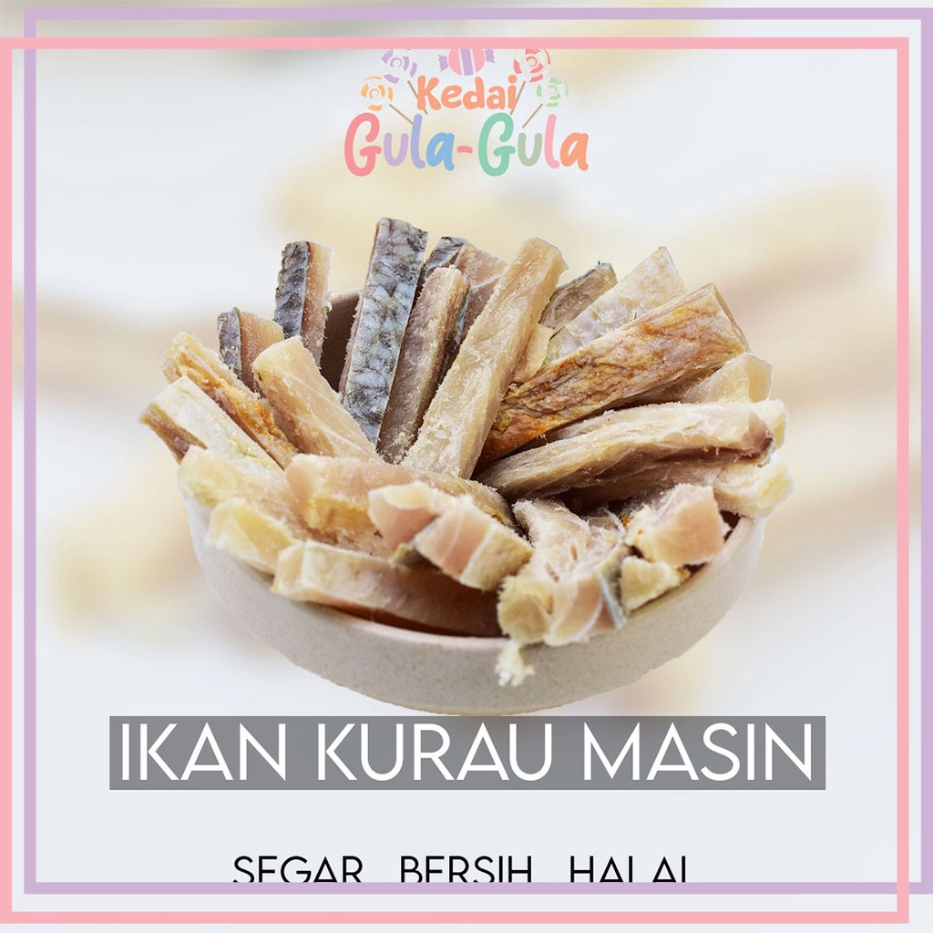 (Premium) 1 KG Isi Ikan Masin Kurau Tanjung Dawai | Salted Dried ...