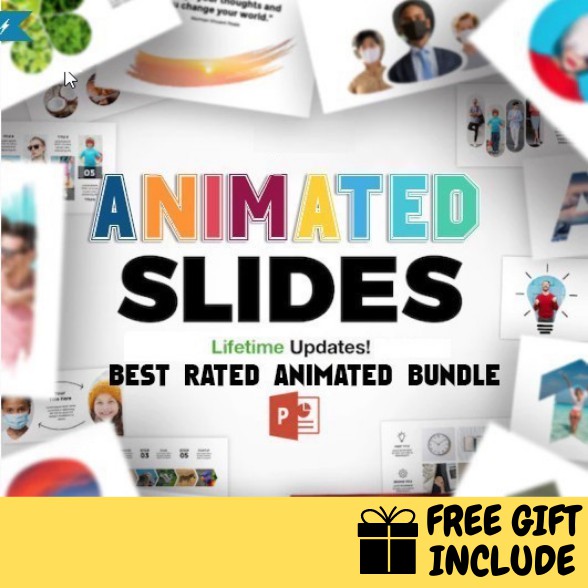 Animated Powerpoint Presentation Template Fully Animated Slides Mega ...