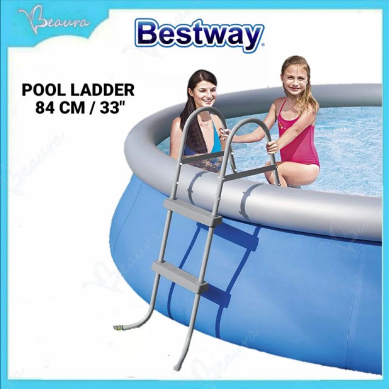 🔥Bestway Swimming Pool Ladder Flowclear 58430 Tangga Kolam Renang ...