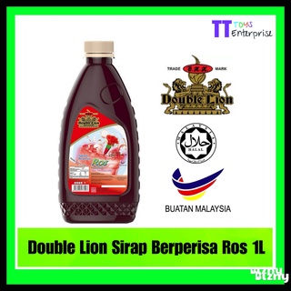 DS Double Lion Sirap Berperisa Oren 1L Flavoured Syrup Grape Rose ...