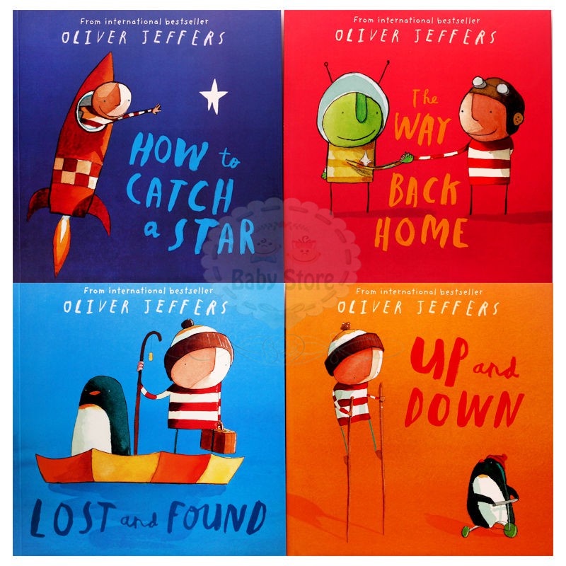 Oliver Jeffers Storybooks Collection (4 books set) | Shopee Malaysia