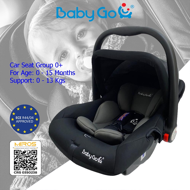 BabyGo New born Infant Baby Car Seat Model 399 Baby Carrier Seat 3 in 1 For Newborn To 13KG ...