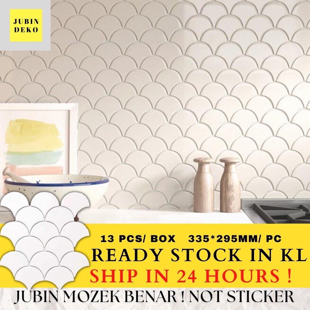 [MOZEK BENAR] FISHSCALE MOSAIC TILES/JUBIN DINDING/CERAMIC TILES/JUBIN ...