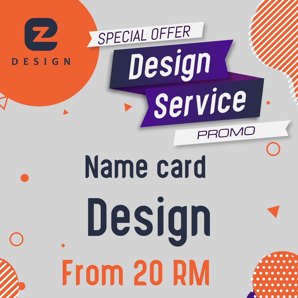 Name card Design/ Business card Design | Shopee Malaysia