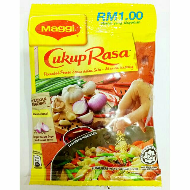 MAGGI Cukup Rasa 25g (Ready Stock) | Shopee Malaysia