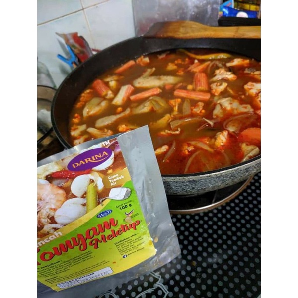 Pes Tomyam Thai DARINA - Tom Yum Paste pes siap bawang cili | Shopee ...