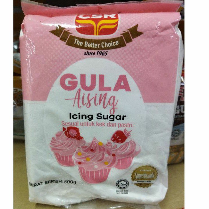 Gula Aising/Icing Sugar 500g | Shopee Malaysia