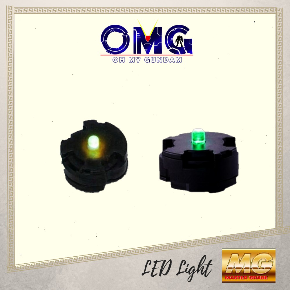 Gundam LED Light Lights Spotlight Spot Display Light MG 1/100 Green LED ...