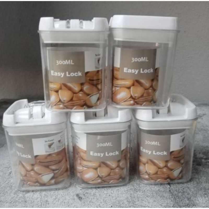 EASY LOCK SEAL CANISTER 300ml (READYSTOCK MALAYSIA) | Shopee Malaysia