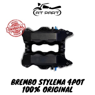 ORIGINAL BREMBO STYLEMA 4POT CALIPER 108MM LIMITED BLACK 2022 NEW MODEL 100% ORIGINAL MADE IN ...