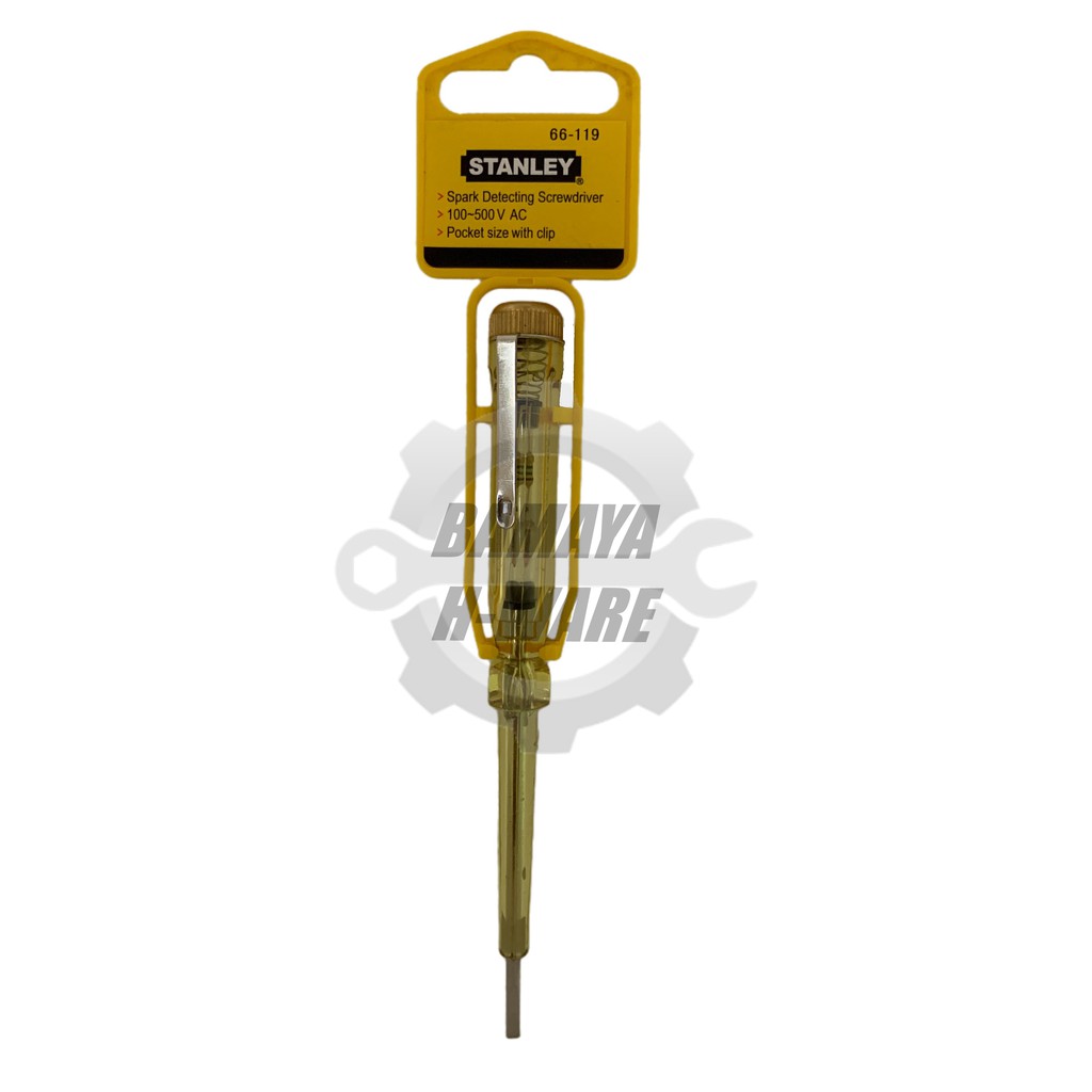 ORIGINAL STANLEY Testpen. Spark Detecting Screwdriver | Shopee Malaysia