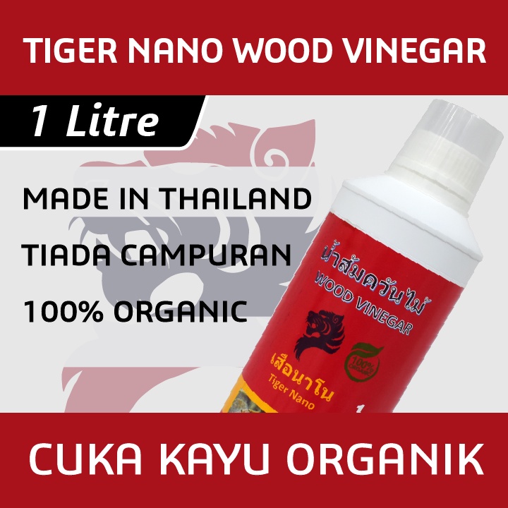 [1L] CUKA KAYU THAILAND ORGANIK Tiger Nano | Import from Thailand ...
