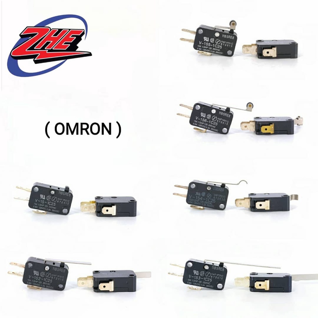 OMRON MICRO SWITCH / LIMIT SWITCH / CONTACT SWITCH ( NC / NO ) | Shopee ...
