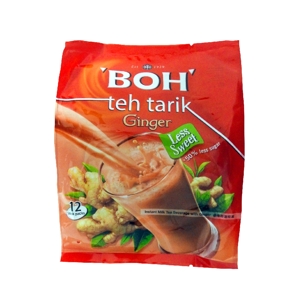 BOH Teh Tarik Instant Milk Tea Beverage with Ginger (26g x 12) | Shopee ...